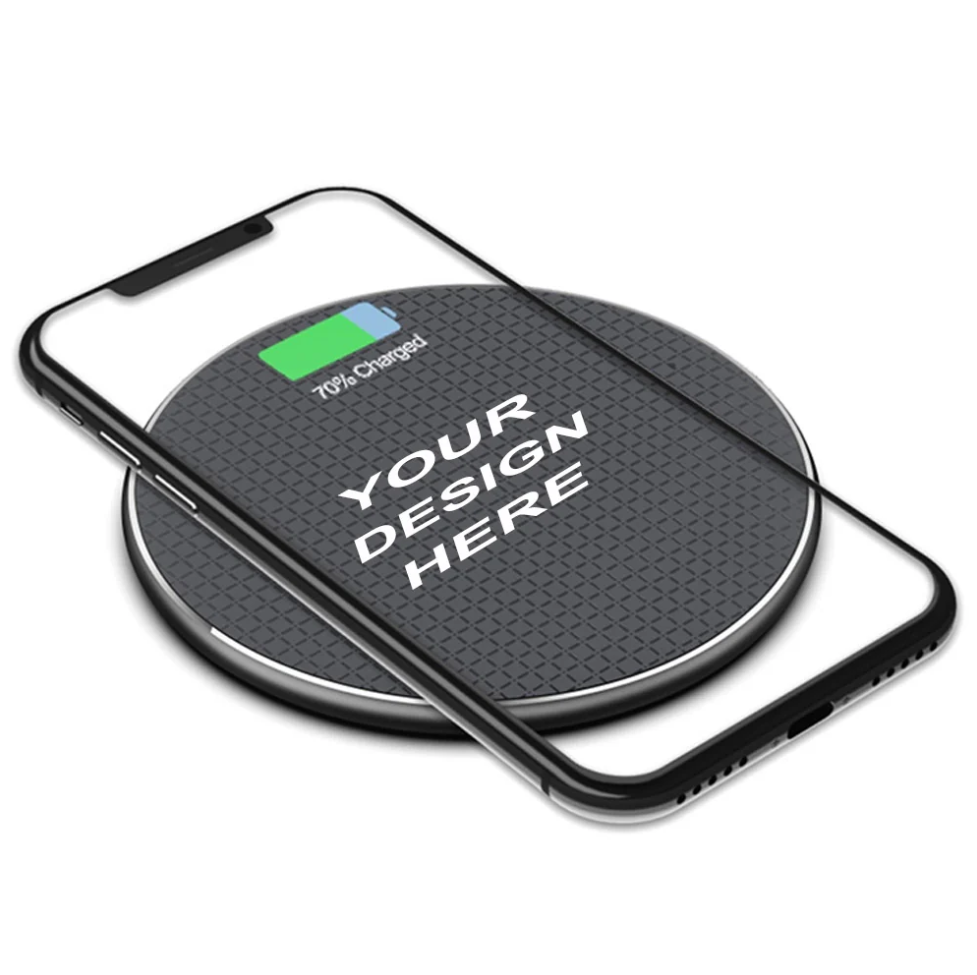 Custom Wireless Charging Power Bank – 4logomaker