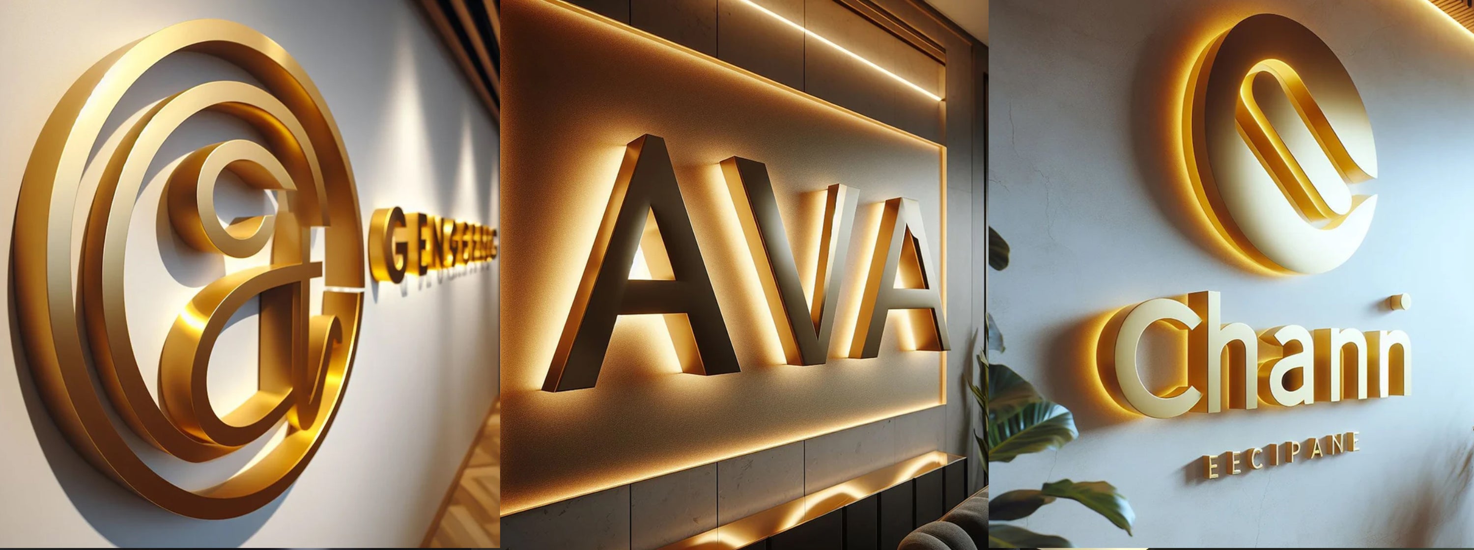 Custom Backlit Sign LED Neon Light | 3D Logo Signs Light 4logomaker